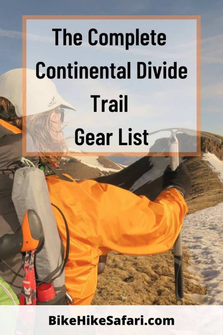 Continental Divide Trail (CDT) Ultralight Gear List [2026]